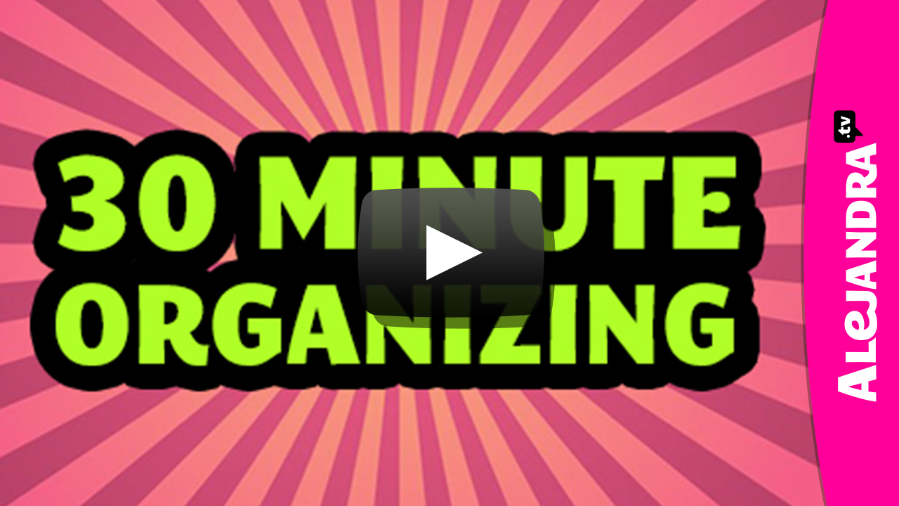 [VIDEO]: 30-Minute Daily Organizing Using Time Timer - Organize & Flow