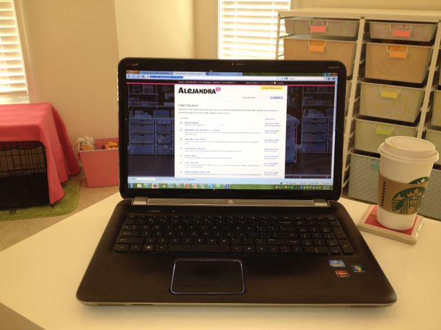 My View For Today - Organize & Flow