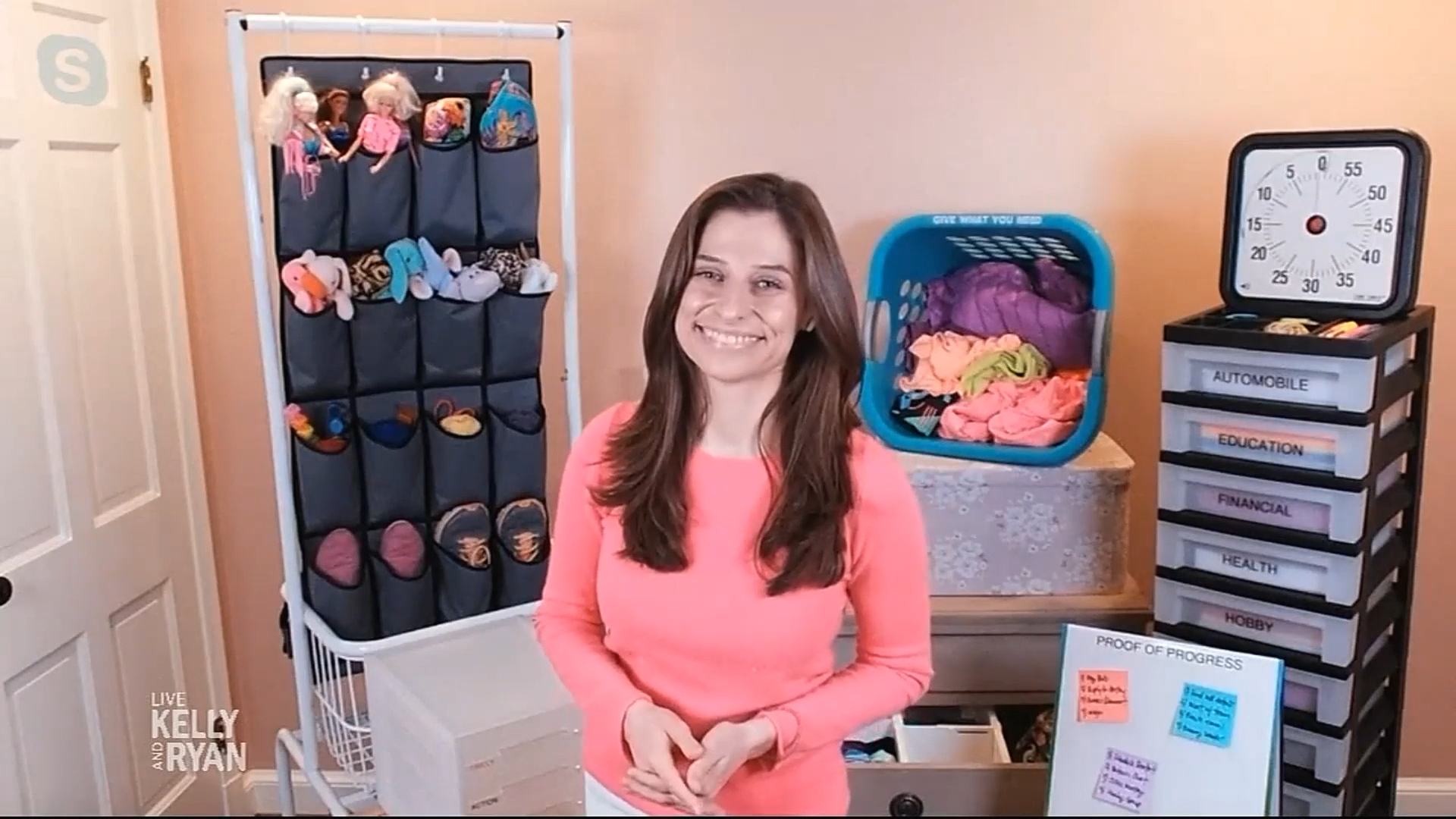 Organizing Expert Alejandra Costello Shares Tips on Live with Kelly and ...